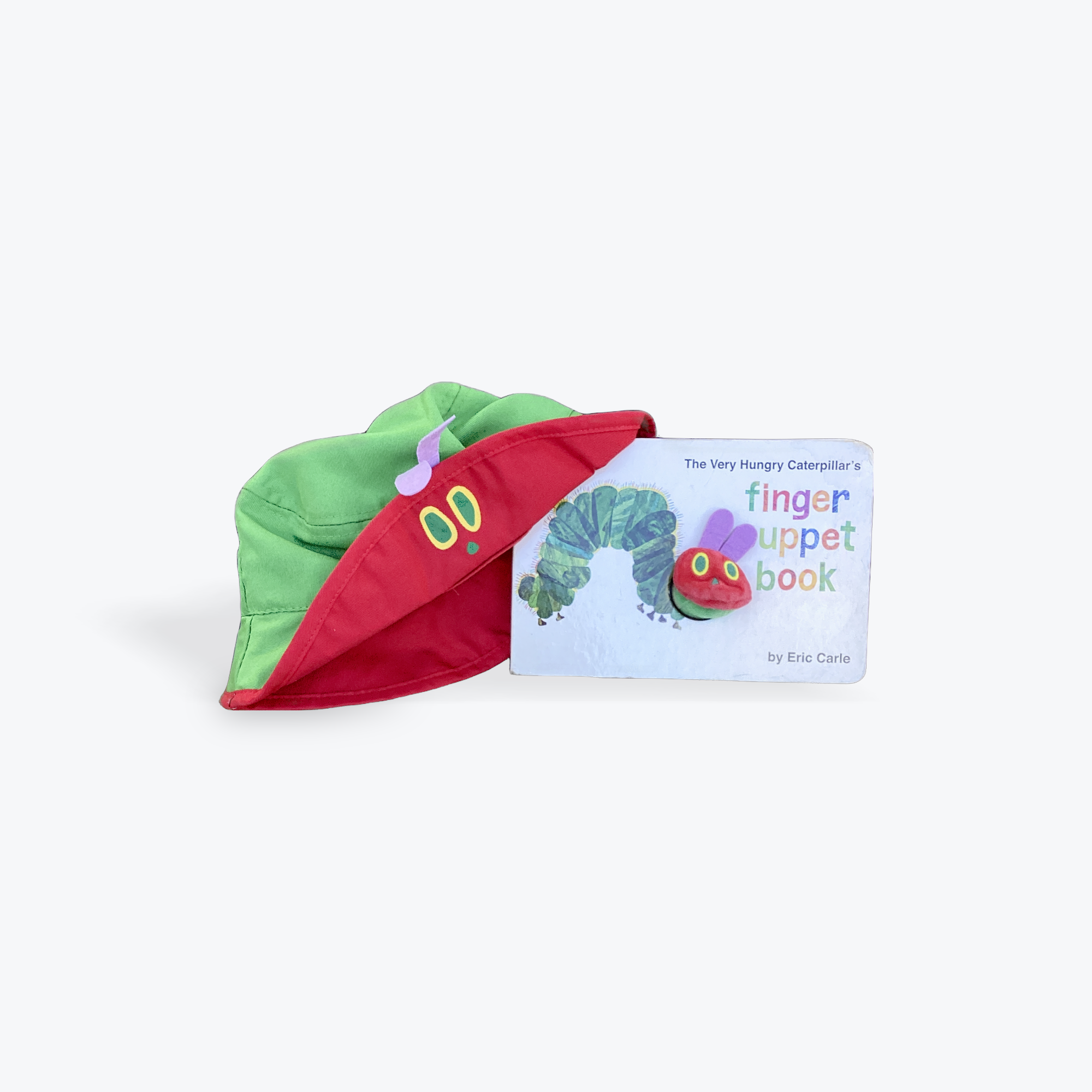 KNPPP29 - The Very Hungry Caterpillar set with hat and finger puppet ...